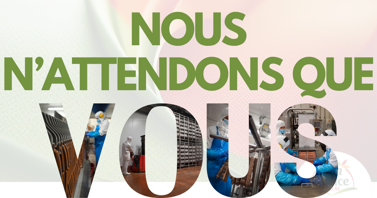 Offre d'emploi - Opérateur de Production H/F - ISLA DELICE